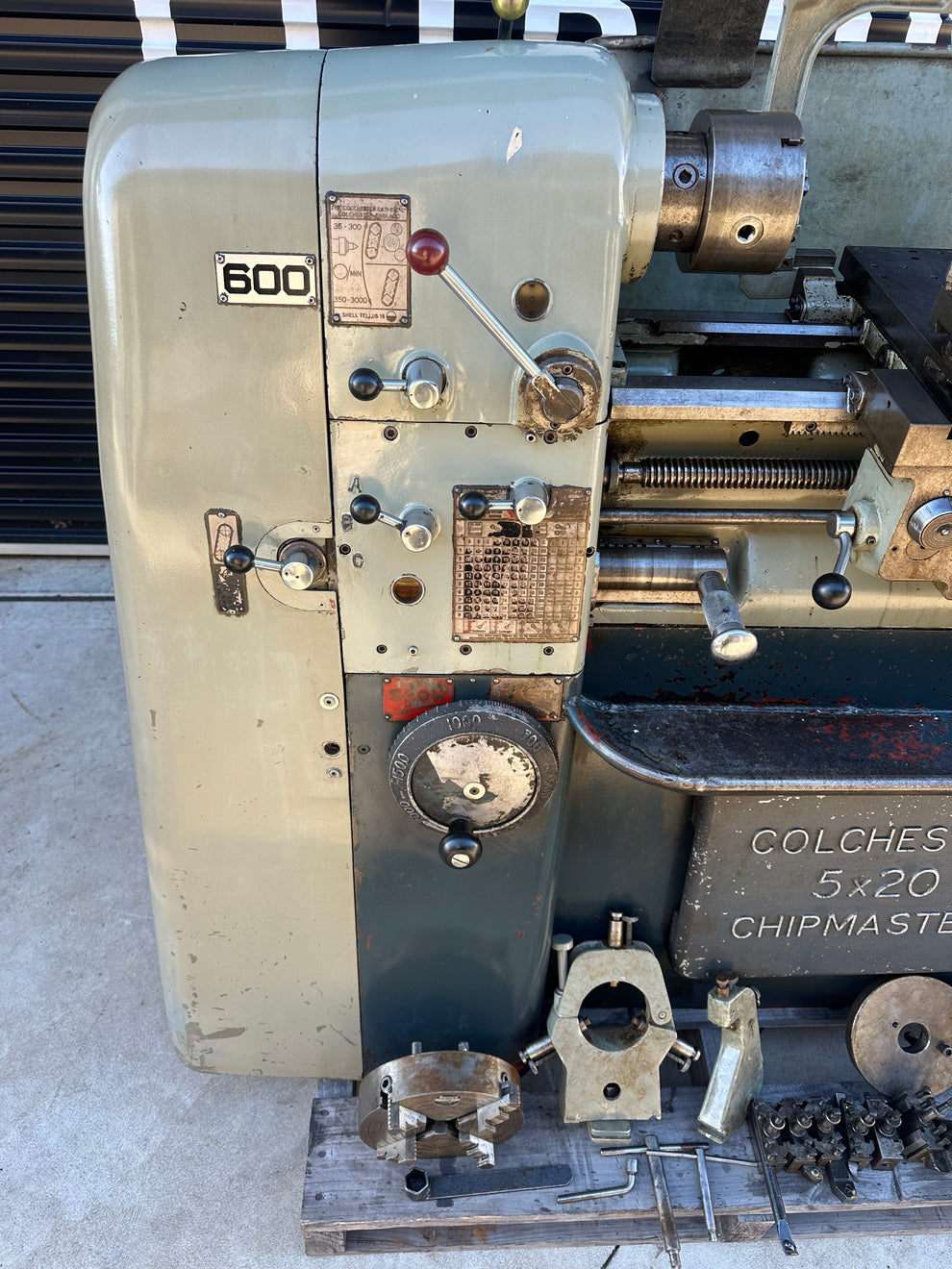 Used Colchester Chipmaster 5x20 Toolroom Lathe #2 – Butcher Machines