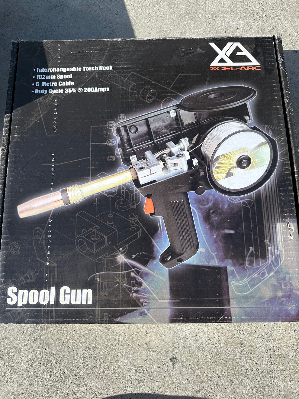 Used Xcel 200 Amp Spool Gun – Butcher Machines