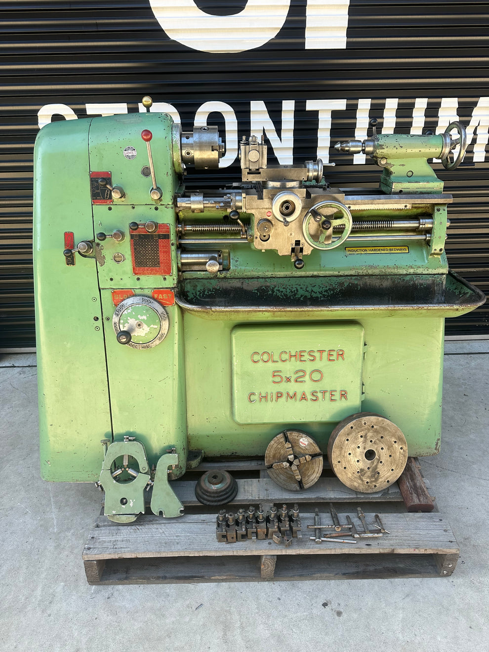 Used Colchester Chipmaster 5x20 Toolroom Lathe – Butcher Machines